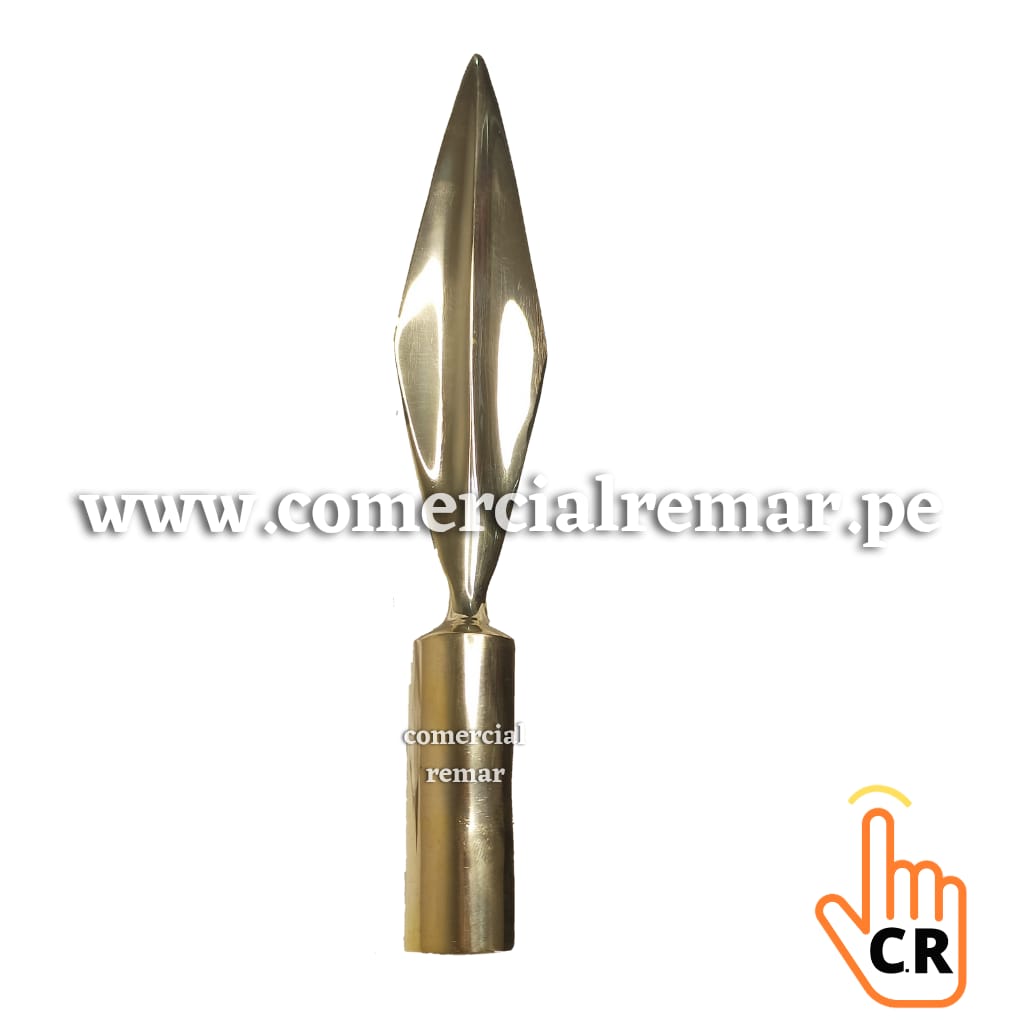 Moharra de Bronce Punta para Asta de Bandera Modelo Estándar ...