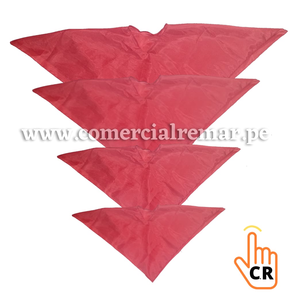 Ponchos Rojos para Escolta Desfile Fiestas Patrias (PACK 3 UNIDADES ...
